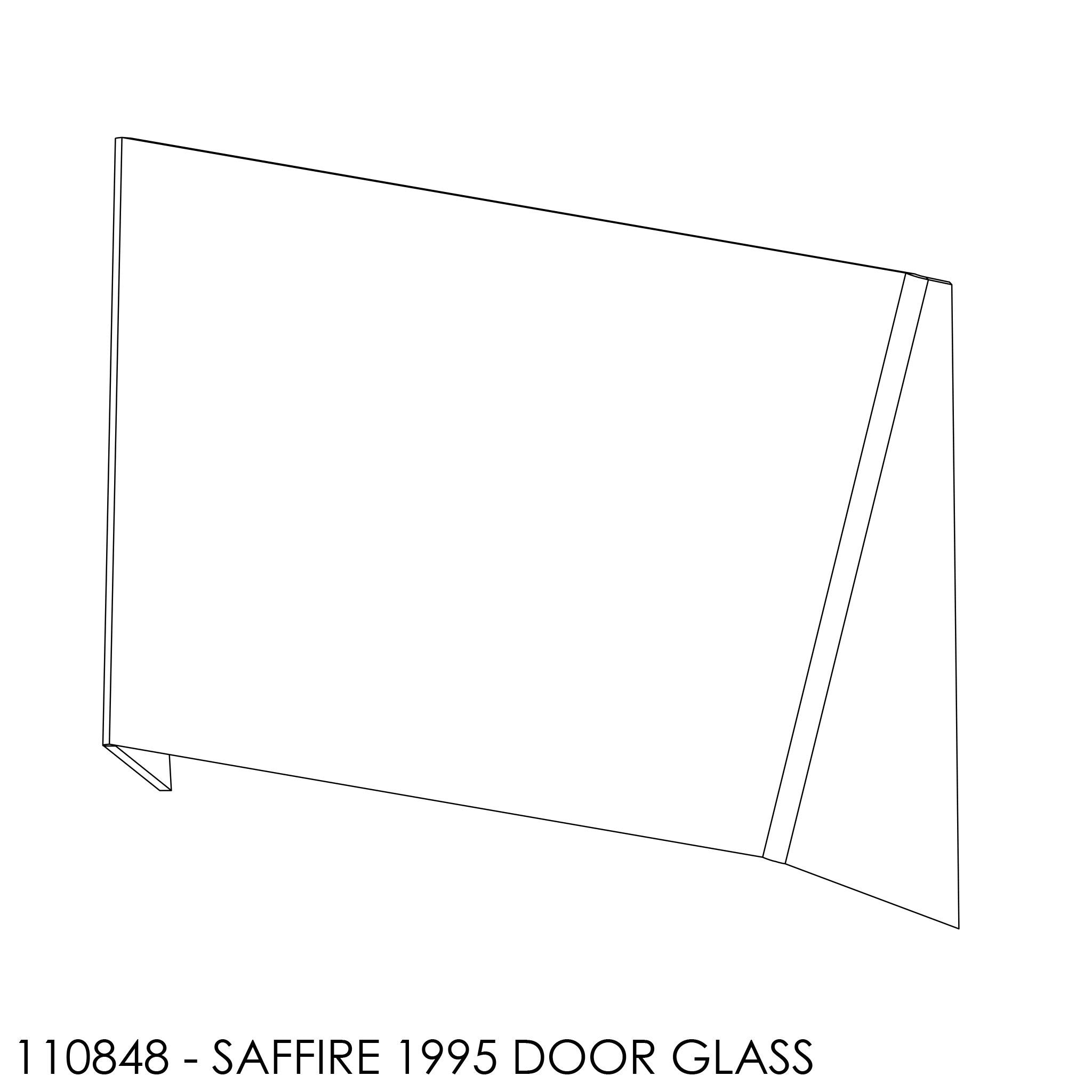 JAYLINE BENT DOOR GLASS (STAR/SPIT/SAFF 1995-2000) – Jayline Parts Store