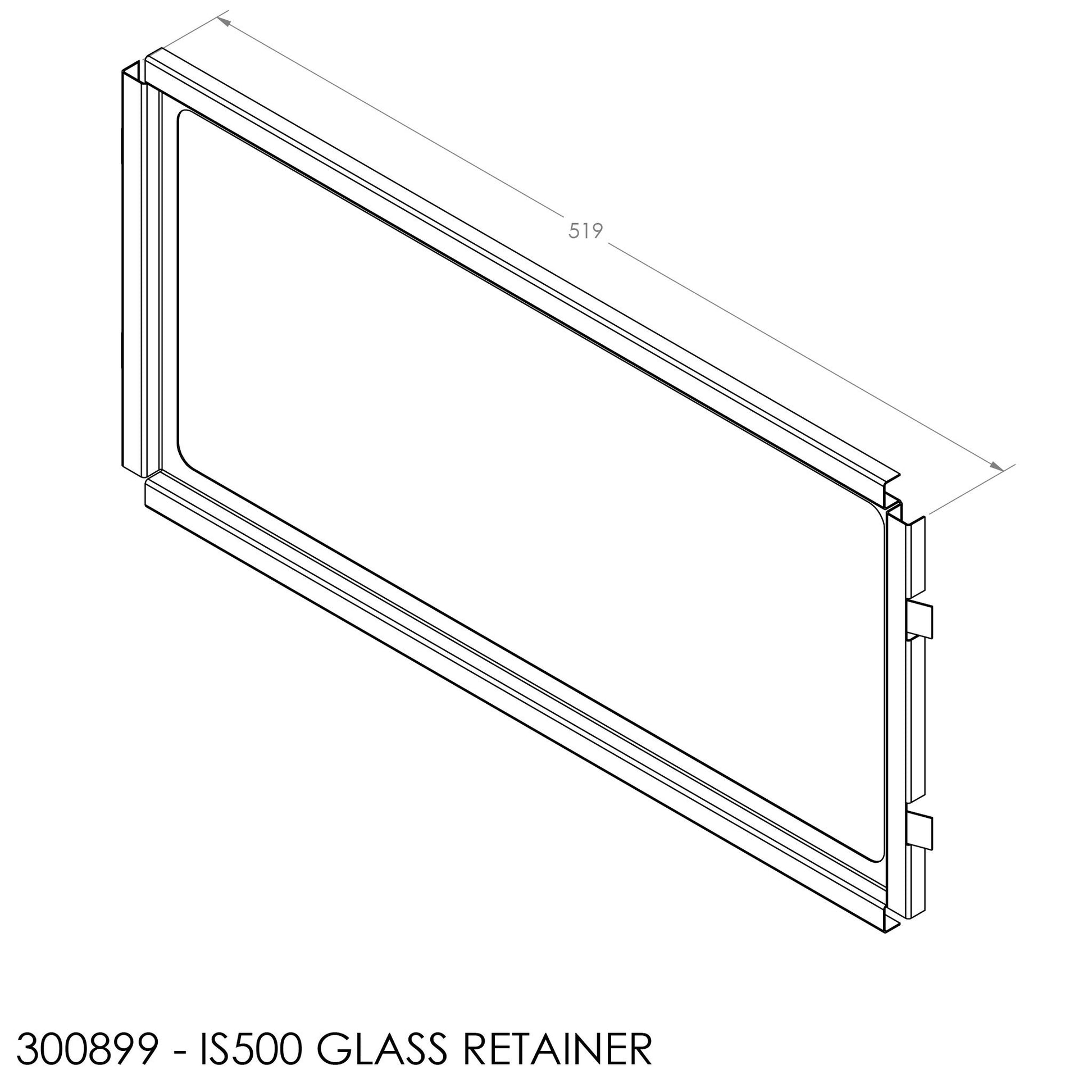 Jayline Spitfire/SS400/SS600/IS550 Glass Retainer – Jayline Parts Store